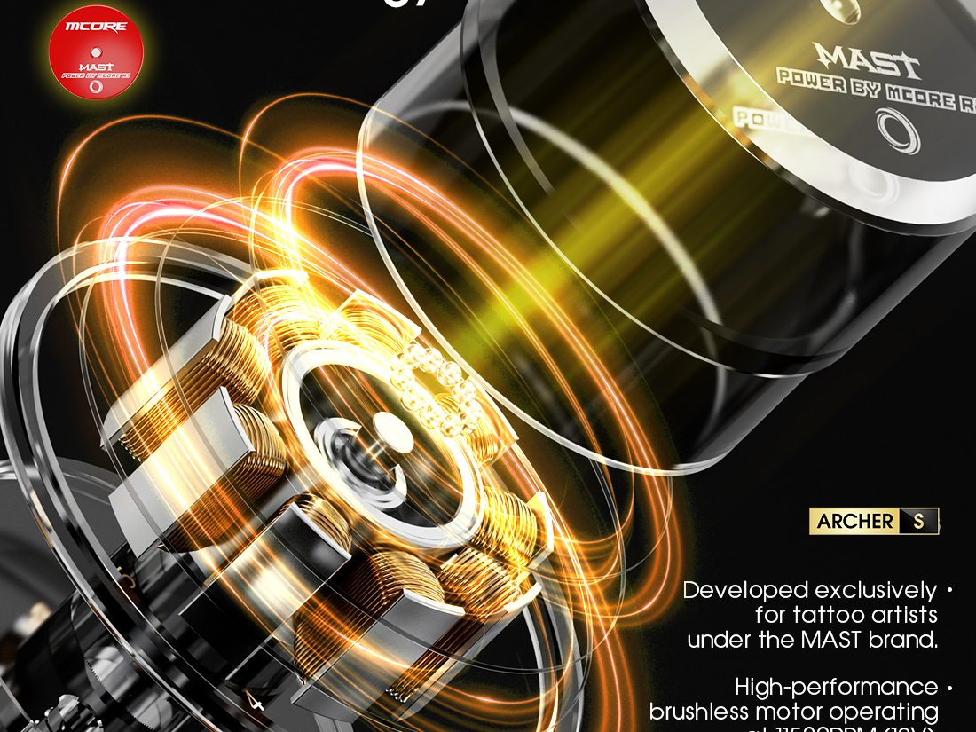 ARCHER S纹身电池笔机_于两只_WTJY-站酷ZCOOL