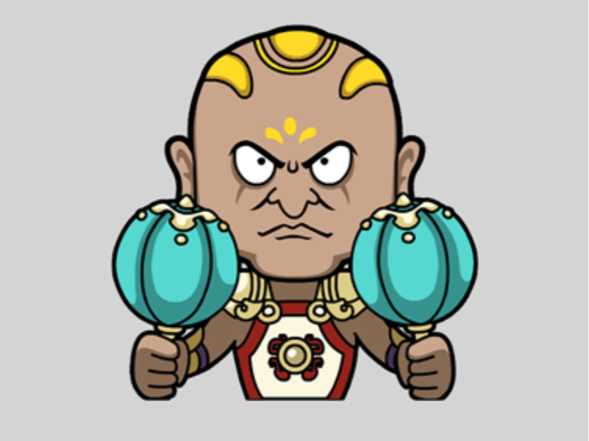 《大话2》某boss Q版人设_黄守田-站酷ZCOOL