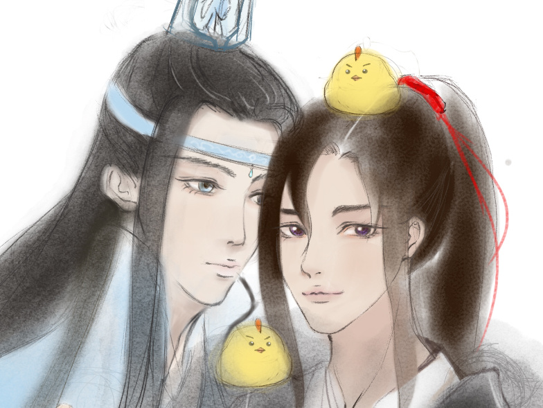 魔道cp贺年图_solaou-站酷ZCOOL