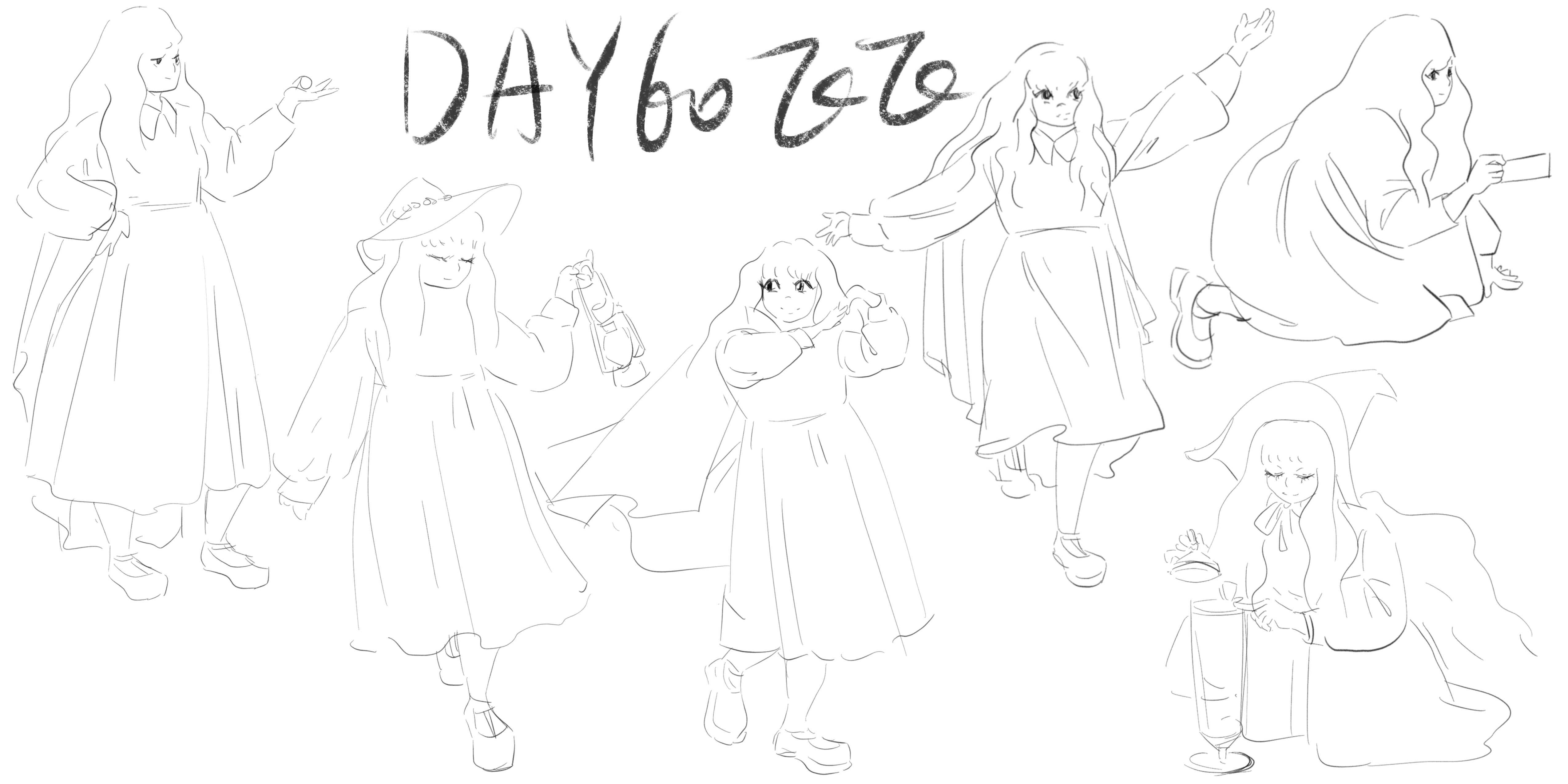 #速写60天挑战赛# day60@速写班长 _夏飞飞233-站酷ZCOOL