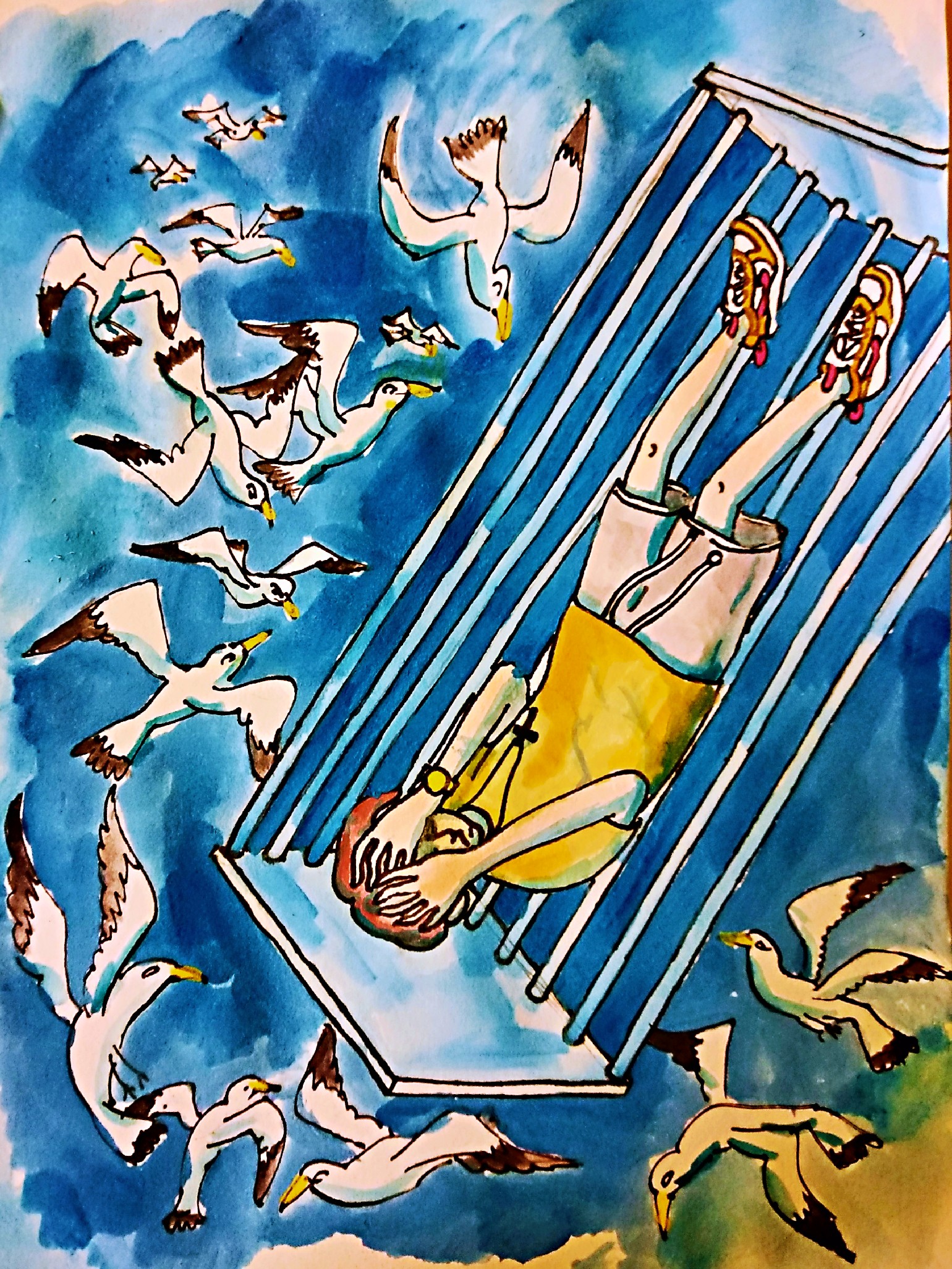 偏头痛_dowlon-站酷ZCOOL