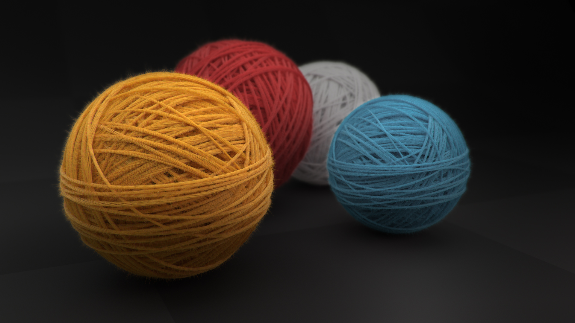 毛线球 houdini rd_sun_haru-站酷ZCOOL