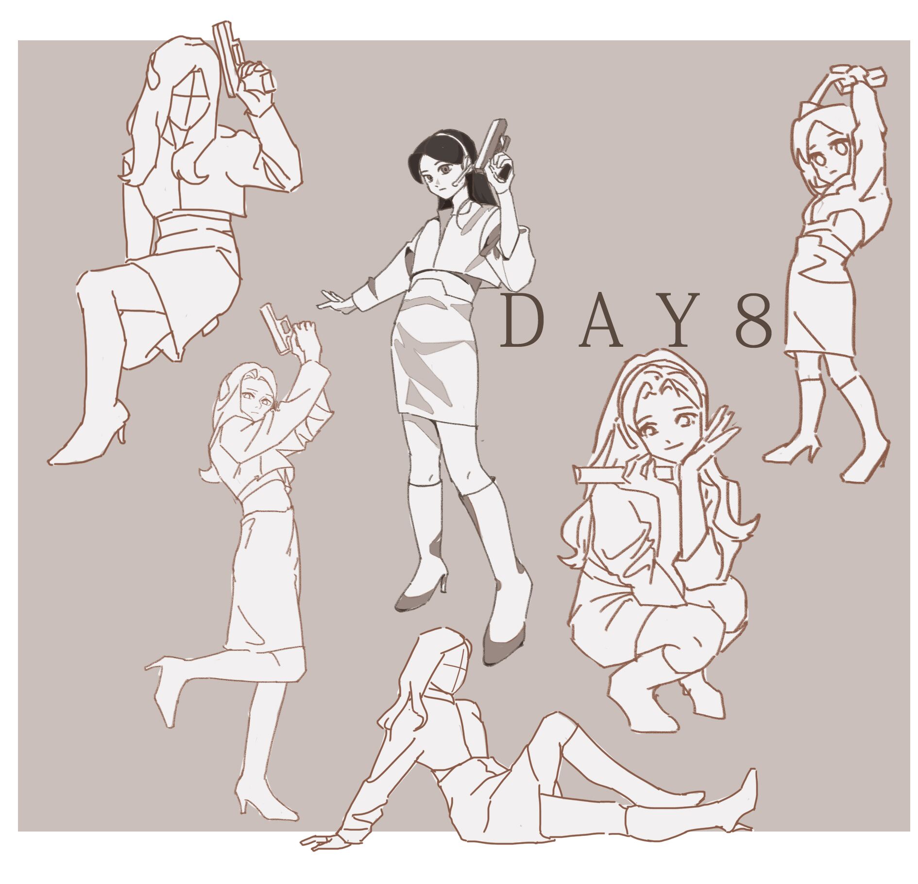 #速写60天挑战赛# DAY8@速写班长_热固性凌晨-站酷ZCOOL