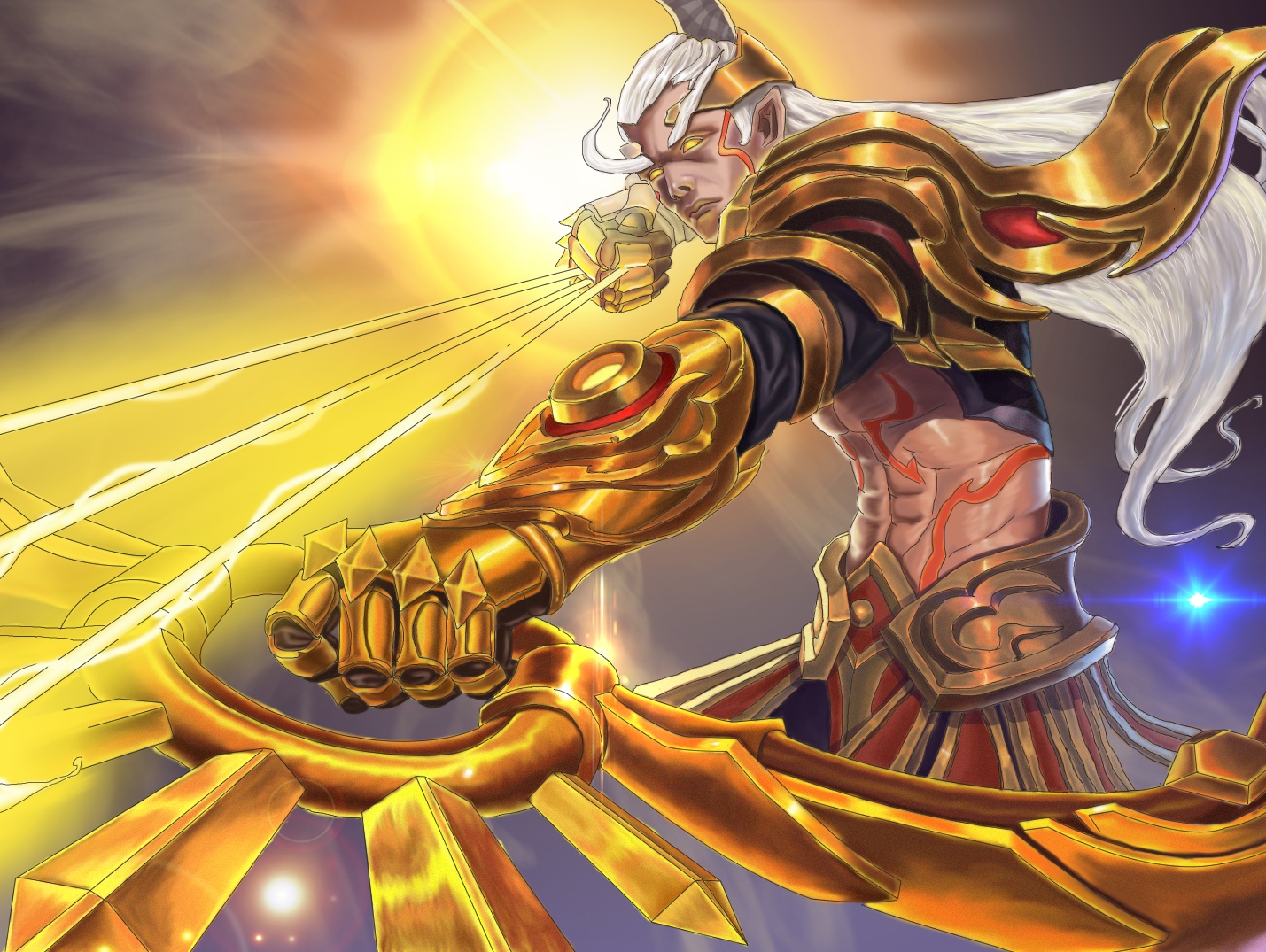 后羿LOL临摹_403035339-站酷ZCOOL