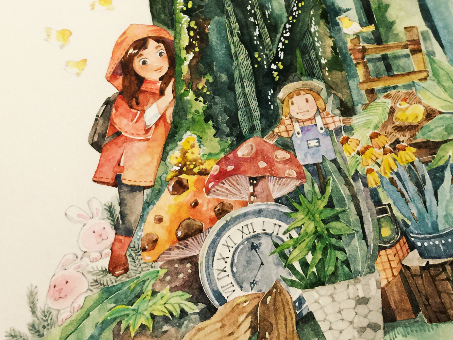 最近的一些水彩作品_金鱼酱JINYU-站酷ZCOOL