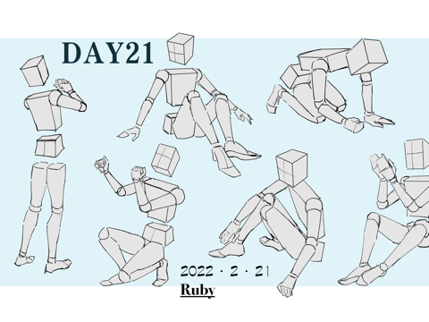 #速写60天挑战赛Day21_冰糖露比LRuby-站酷ZCOOL