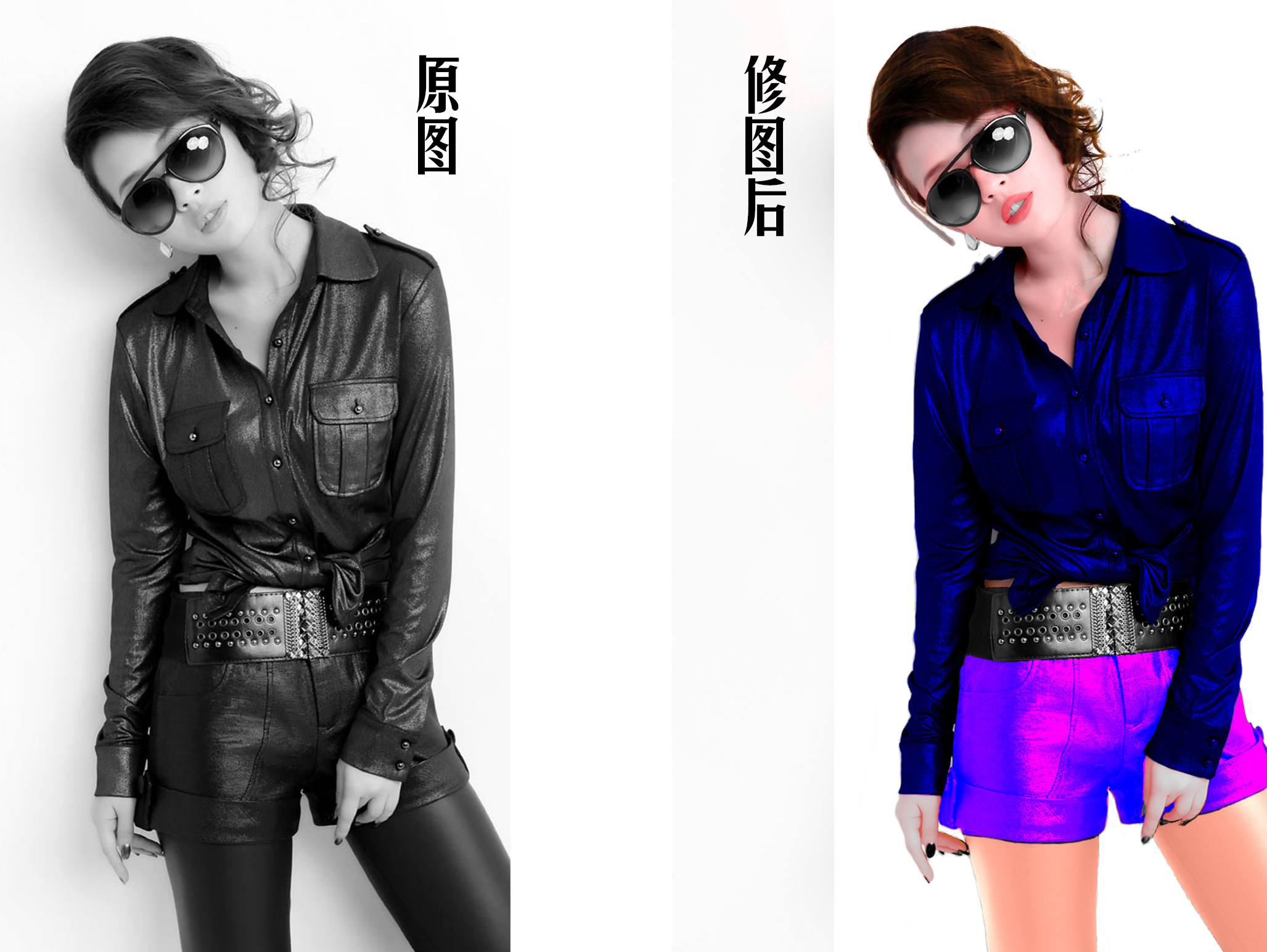 给黑白照片上颜色_吉米1225接稿中-站酷ZCOOL