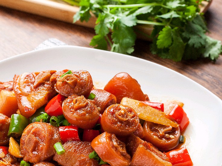 美食摄影：猪尾巴_亲切摄影-站酷ZCOOL