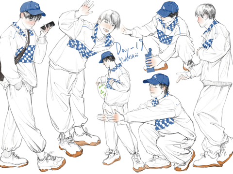 #速写60天挑战赛#Day-19@速写班长_非寫實圓手-站酷ZCOOL