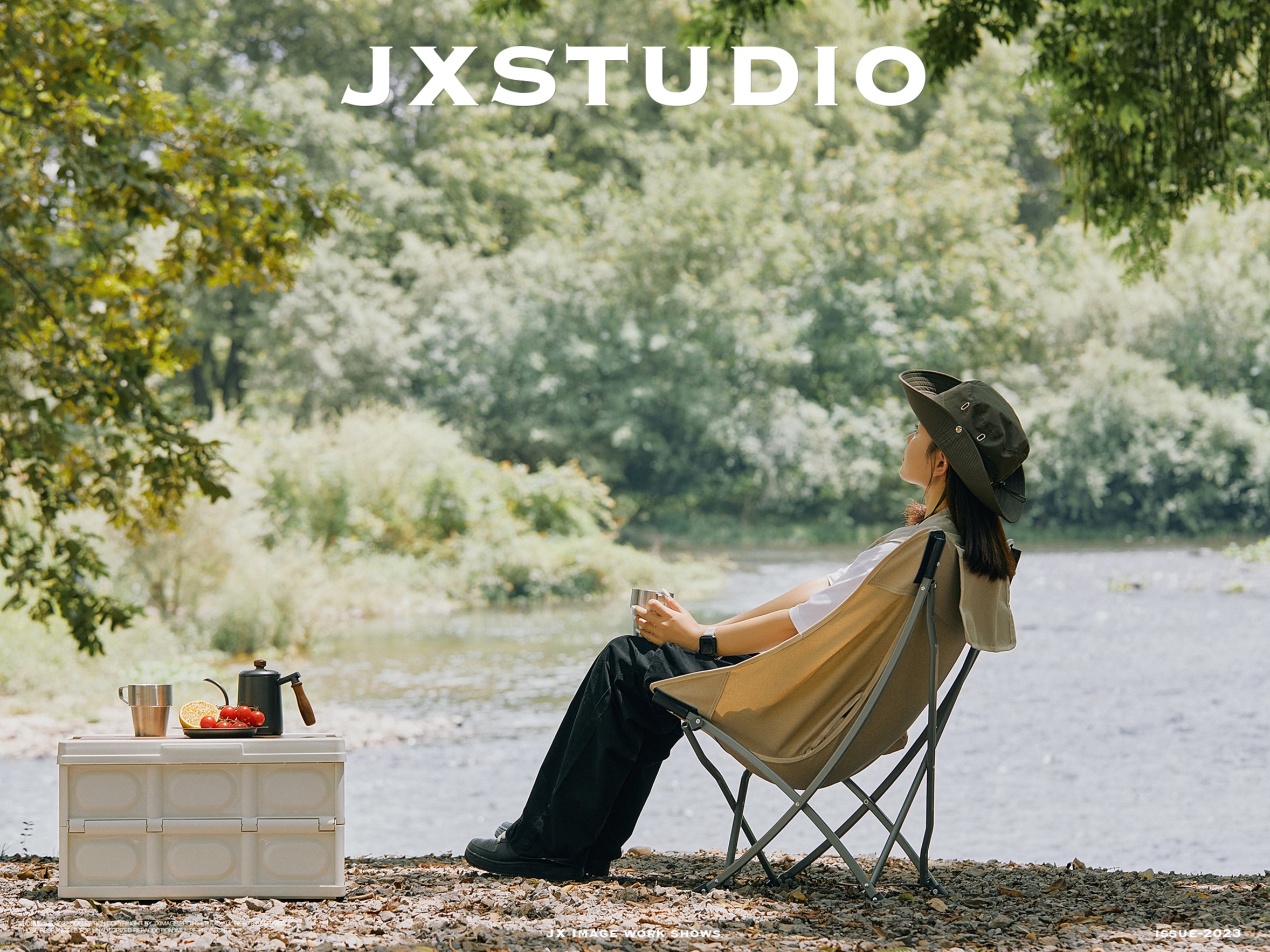 ENKINMO户外折叠月亮椅｜匠心摄影 JX Studio_JXStudio-站酷ZCOOL