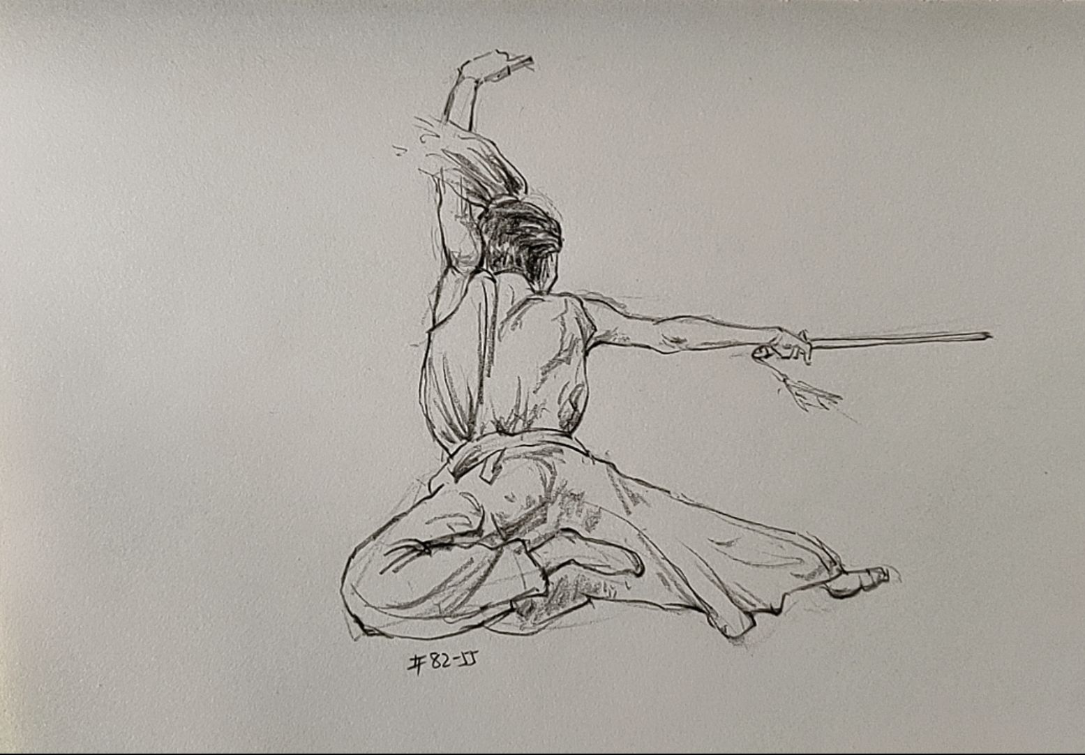 #速写60天挑战赛# day6_小木鱼丸子-站酷ZCOOL