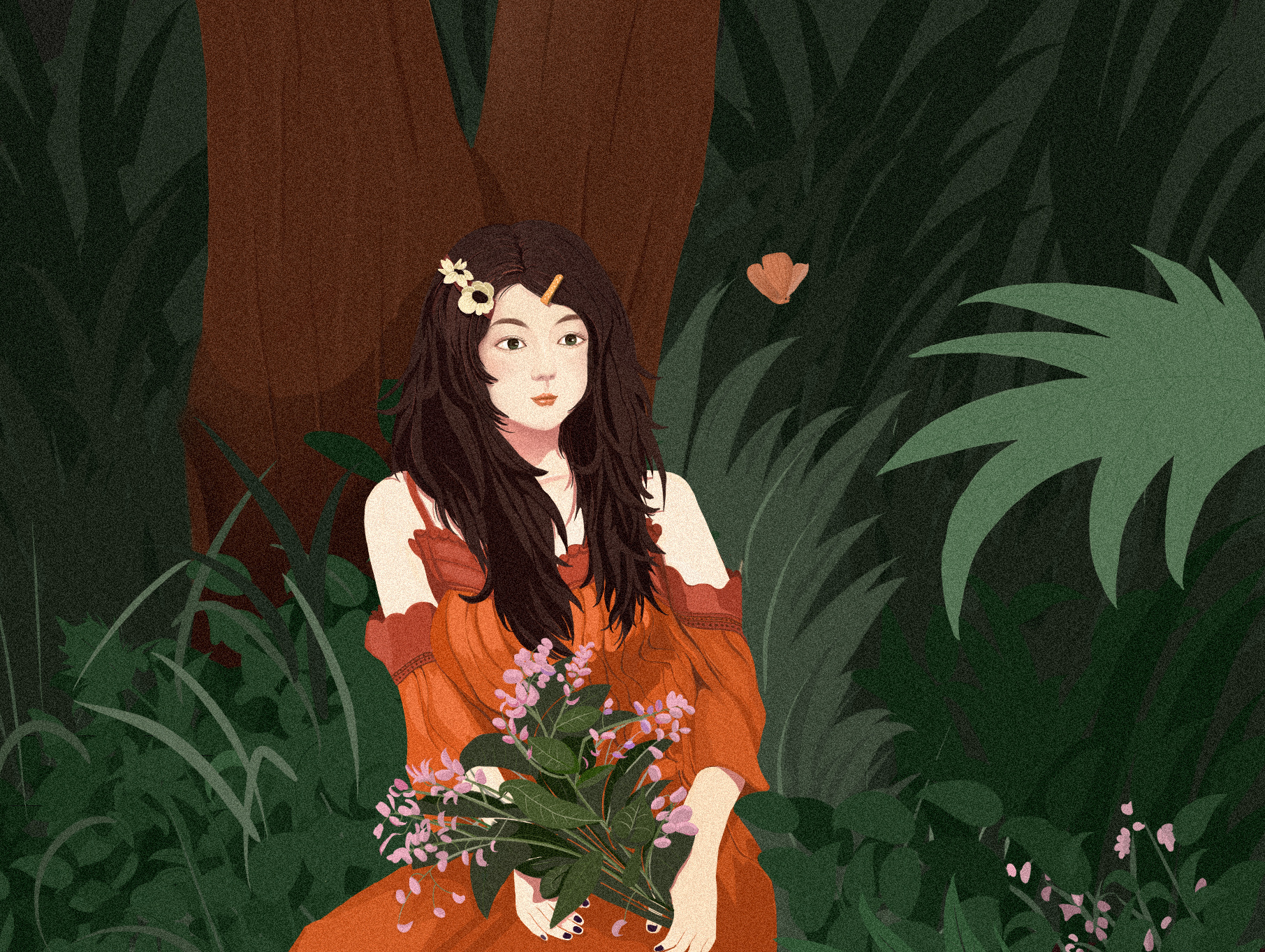 插画练习_ZHL_lin-站酷ZCOOL