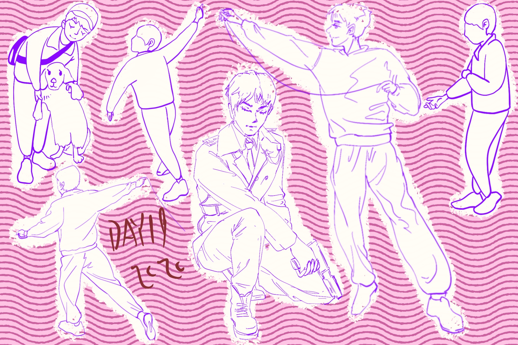 #速写60天挑战赛# day19 @速写班长 _夏飞飞233-站酷ZCOOL