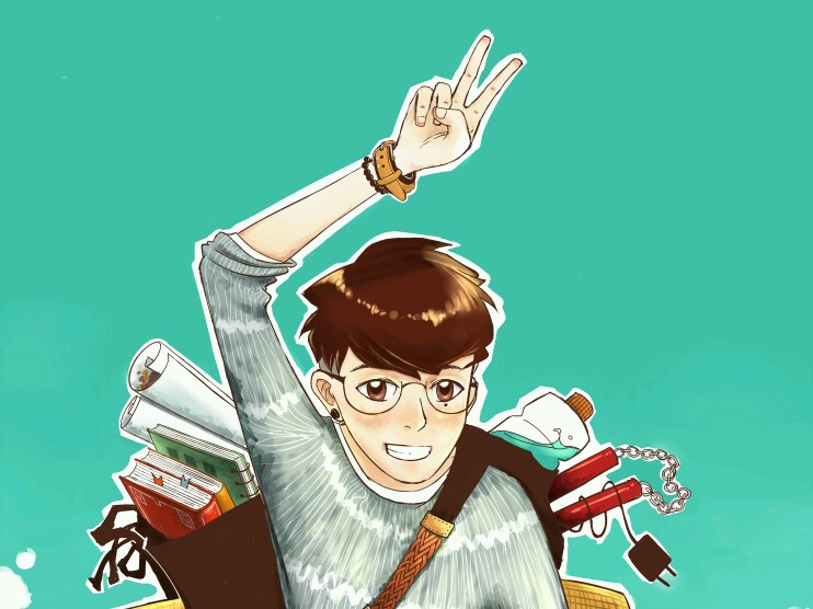 一年一自画像_潘龙龙RON-站酷ZCOOL