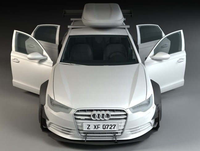 宽体A6L_seatuna-站酷ZCOOL