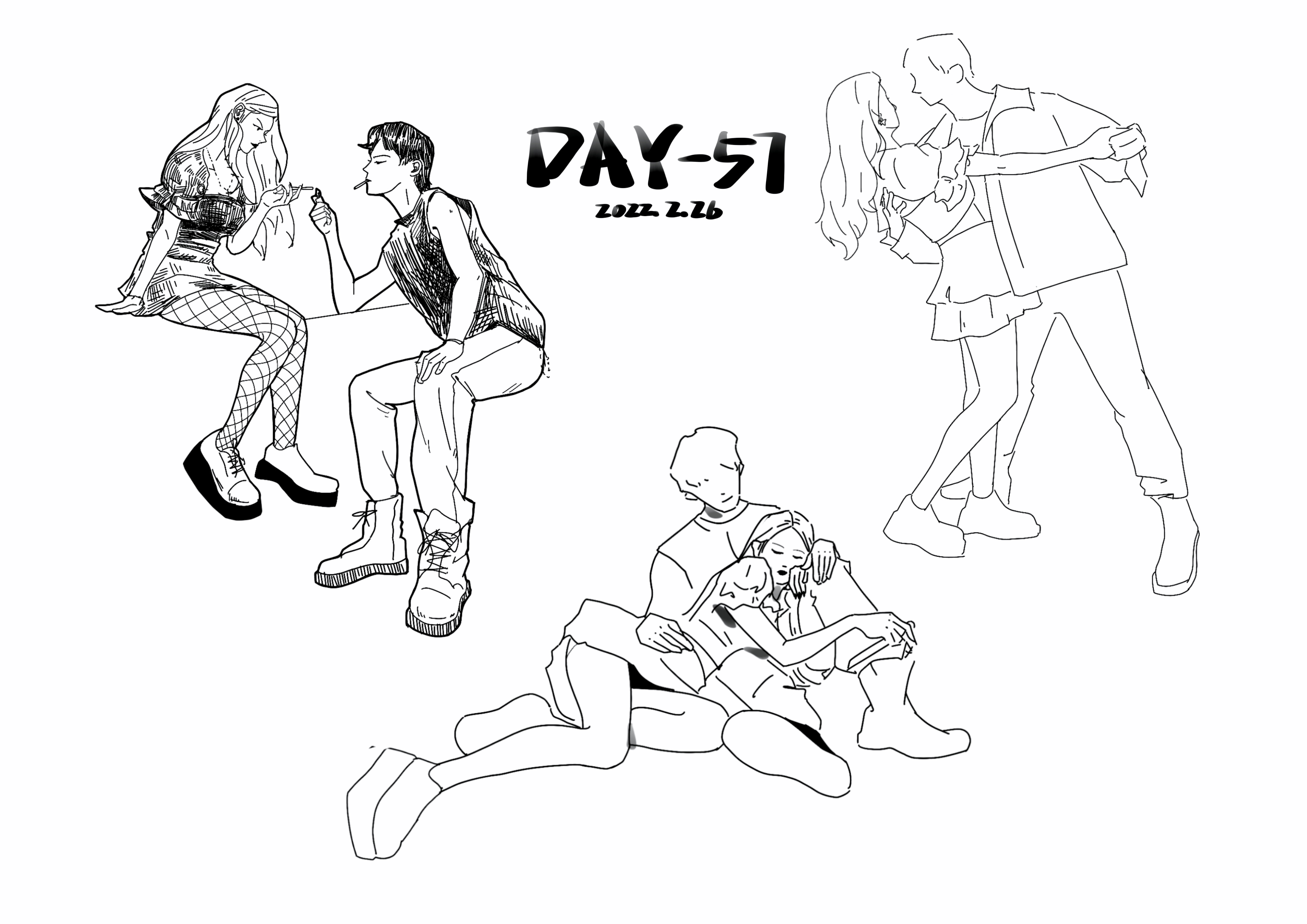 #速写60天挑战赛# @速写班长 day57 _迪迪汁-站酷ZCOOL