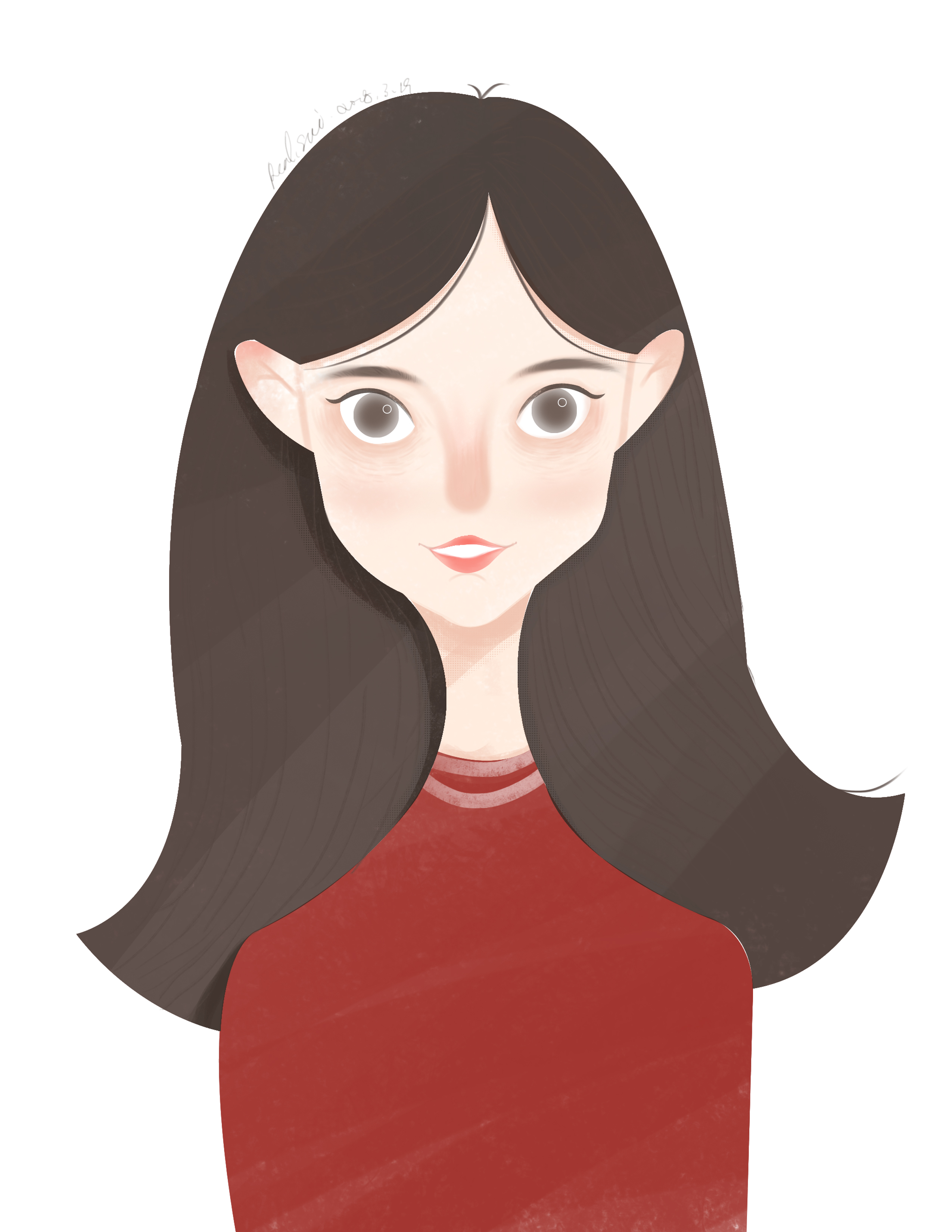 还是小姑娘_RayraySu-站酷ZCOOL