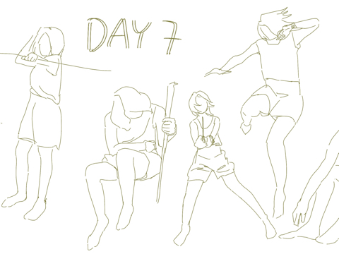 #速写60天挑战赛#@速写班长 day7_akibiubiubiu-站酷ZCOOL