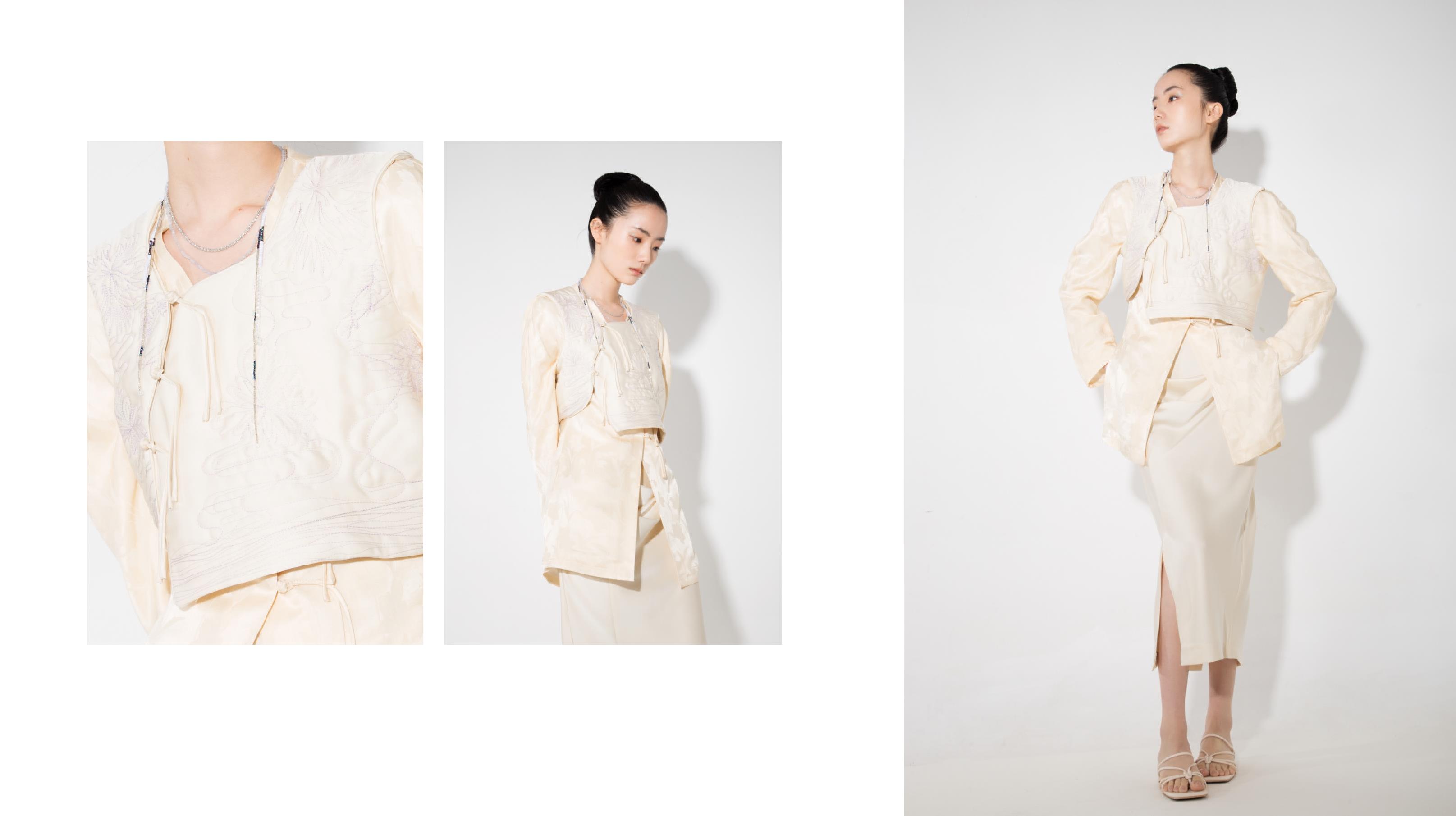 IRIS EMONE 簪花女子_ThreePainters-站酷ZCOOL