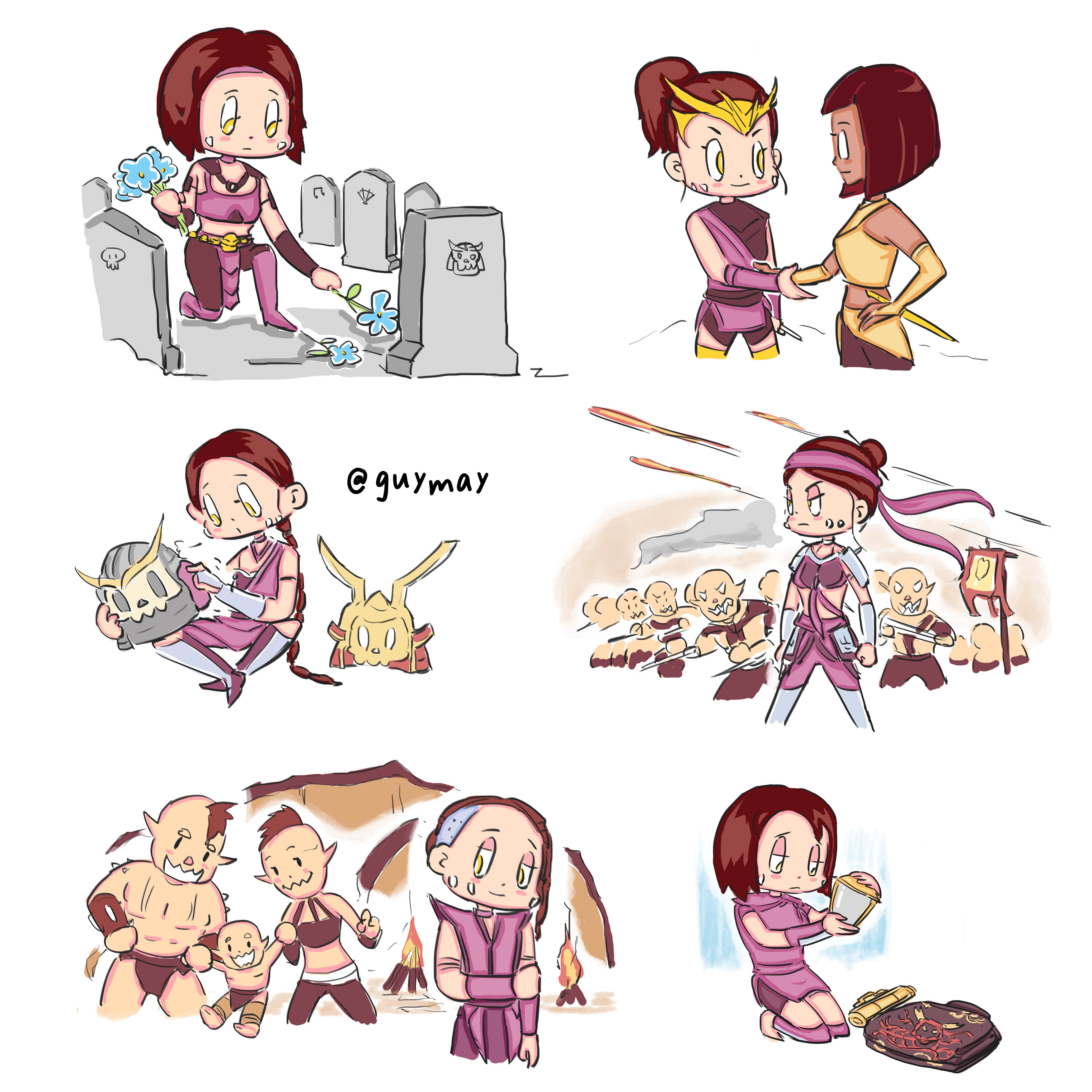 真人快打 美莲娜 同人_Guymay-站酷ZCOOL