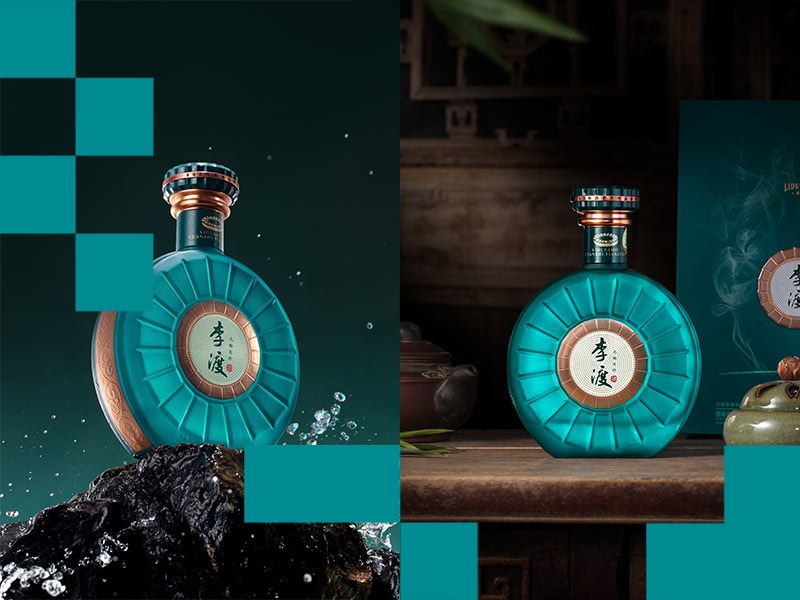 白酒摄影丨李渡丨人贰视觉丨长沙_R2VISION-站酷ZCOOL