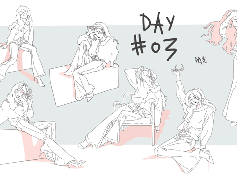 #速写60天挑战赛#day3@速写班长 _閃光事件-站酷ZCOOL