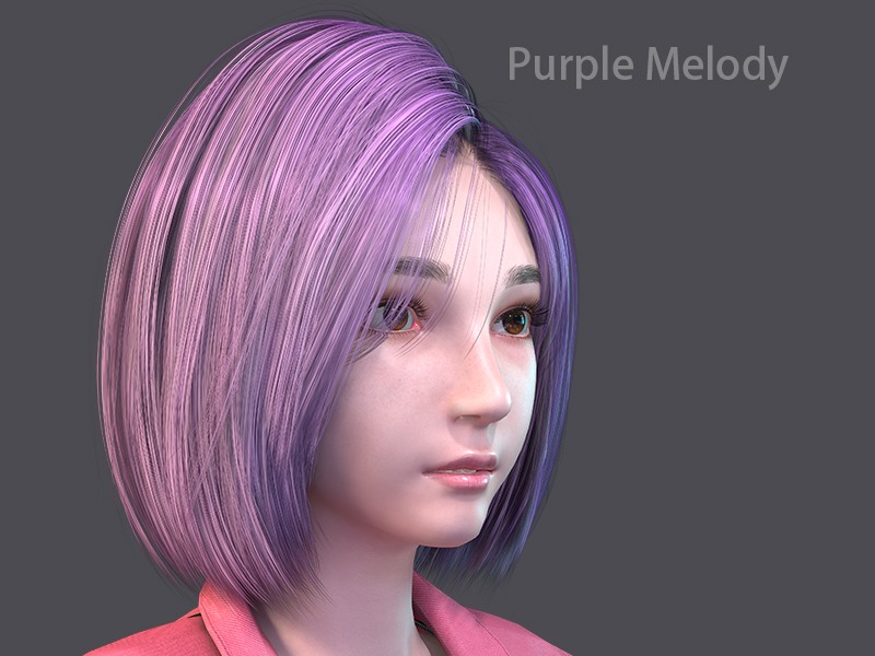 Purple Melody_鸡肉蘑菇塔-站酷ZCOOL