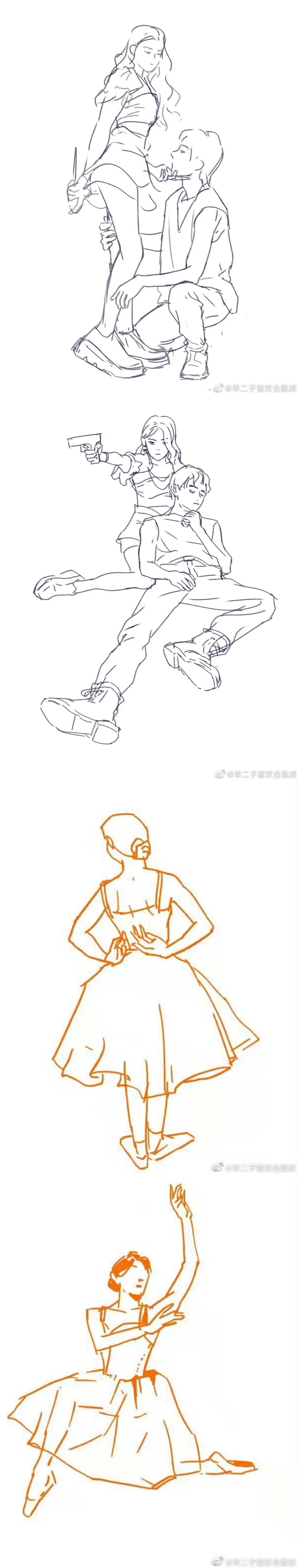 @速写班长#速写60天挑战赛#day22_羊二子喜欢仓鼠球-站酷ZCOOL