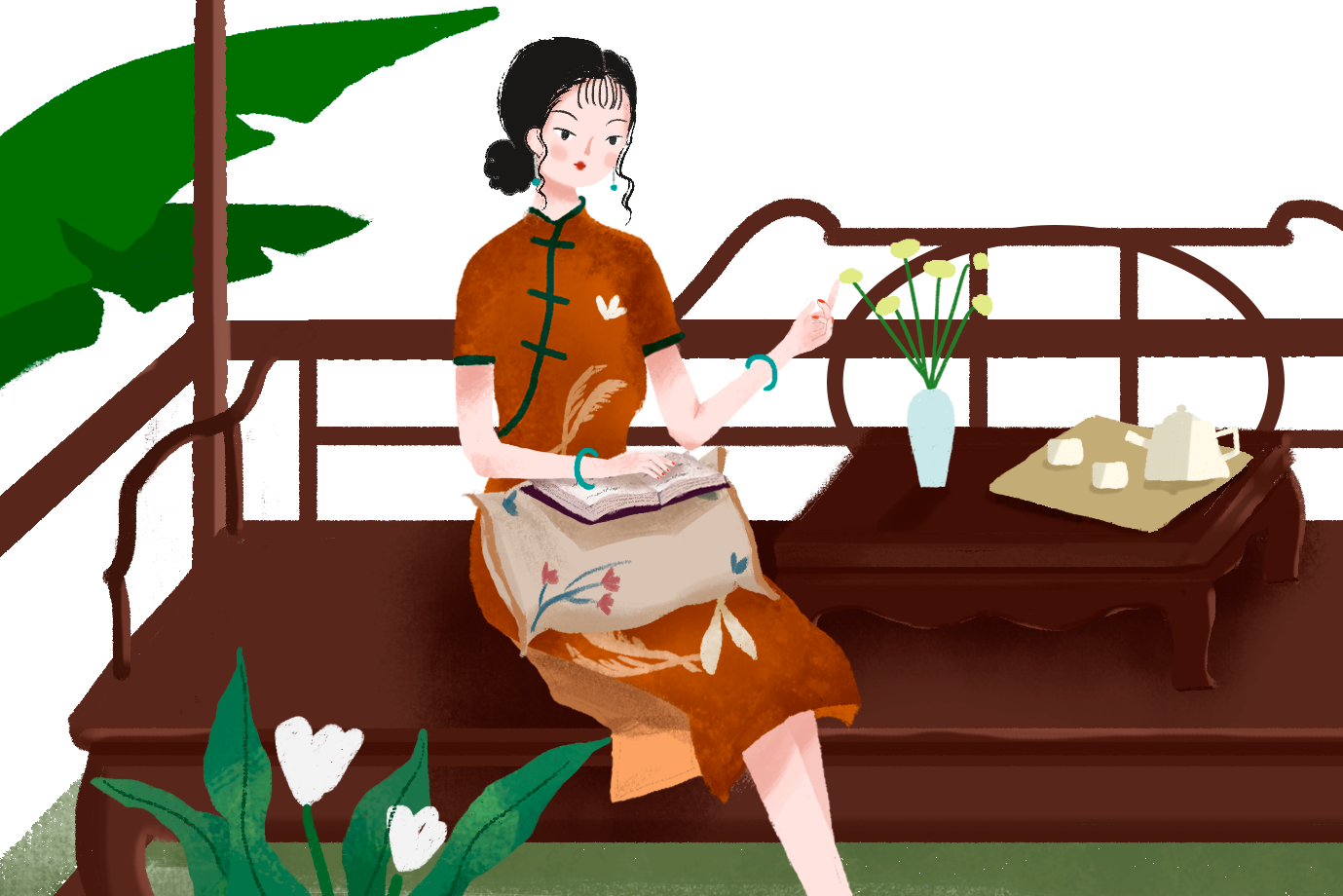 旗袍控_妮儿er-站酷ZCOOL