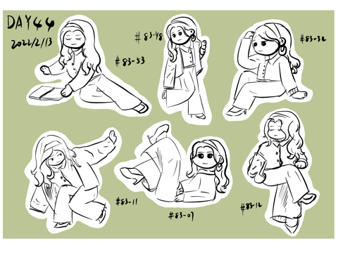 速写60天挑战赛Day44_带气的喵可乐-站酷ZCOOL