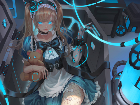 digital alice_晴天戳戳-站酷ZCOOL