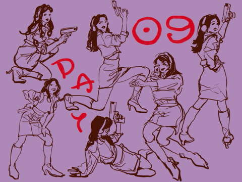 Day09 速写挑战9期_山林木之鸡-站酷ZCOOL