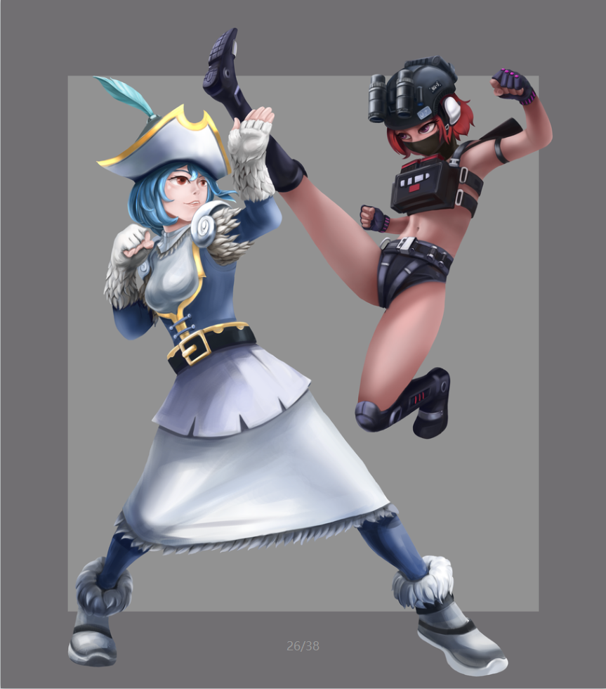 卡塔与刺刀_SKY镰刀-站酷ZCOOL