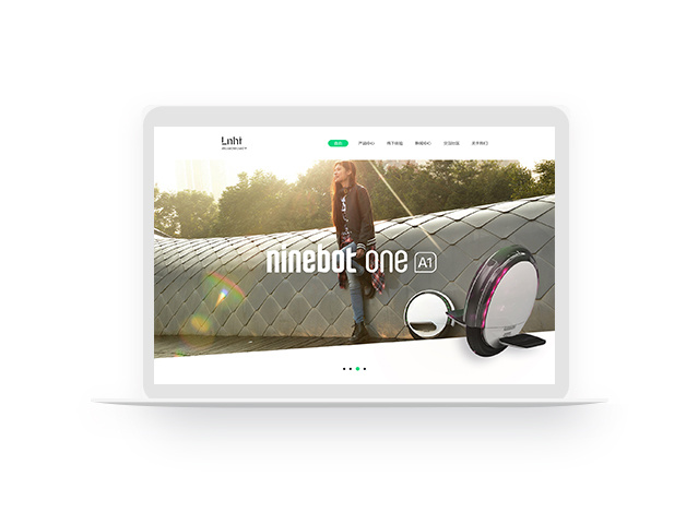 《lnhi企业站》&《大疆无人机企业网站改版》_Vaughn-站酷ZCOOL