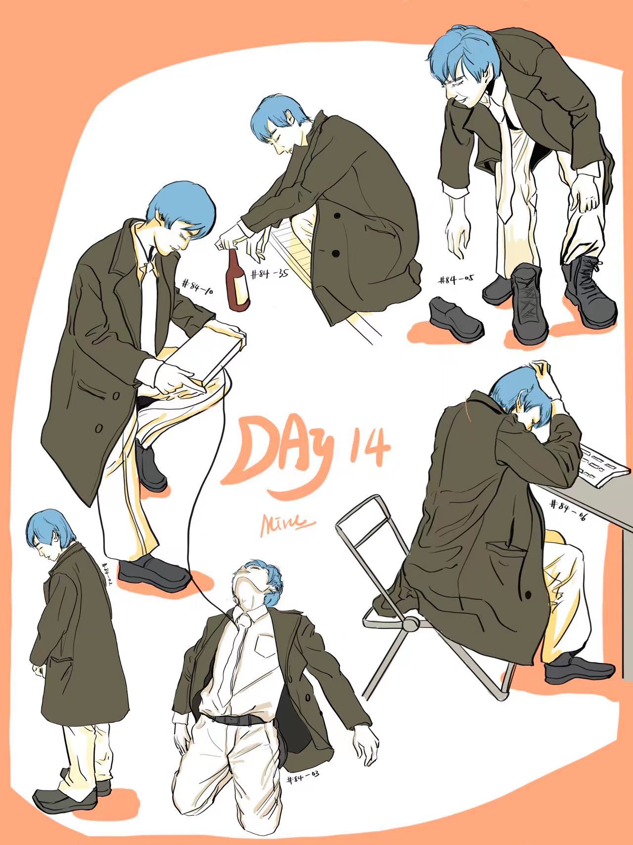 Day14速写_Mila米拉o-站酷ZCOOL