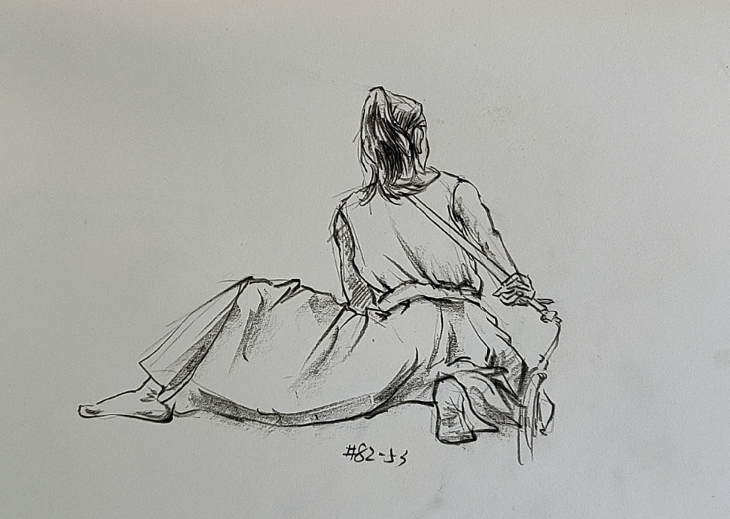 #速写60天挑战赛# day5_小木鱼丸子-站酷ZCOOL