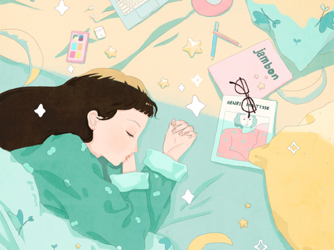 一个人在家_MAZI麻籽-站酷ZCOOL