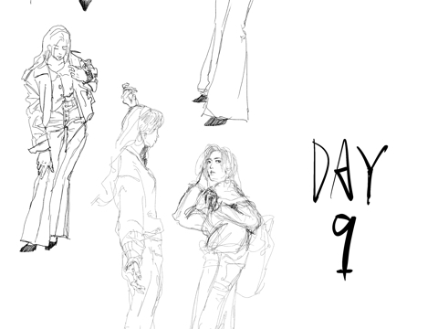 #速写60天挑战赛# day9@速写班长 _Zaizai99l-站酷ZCOOL