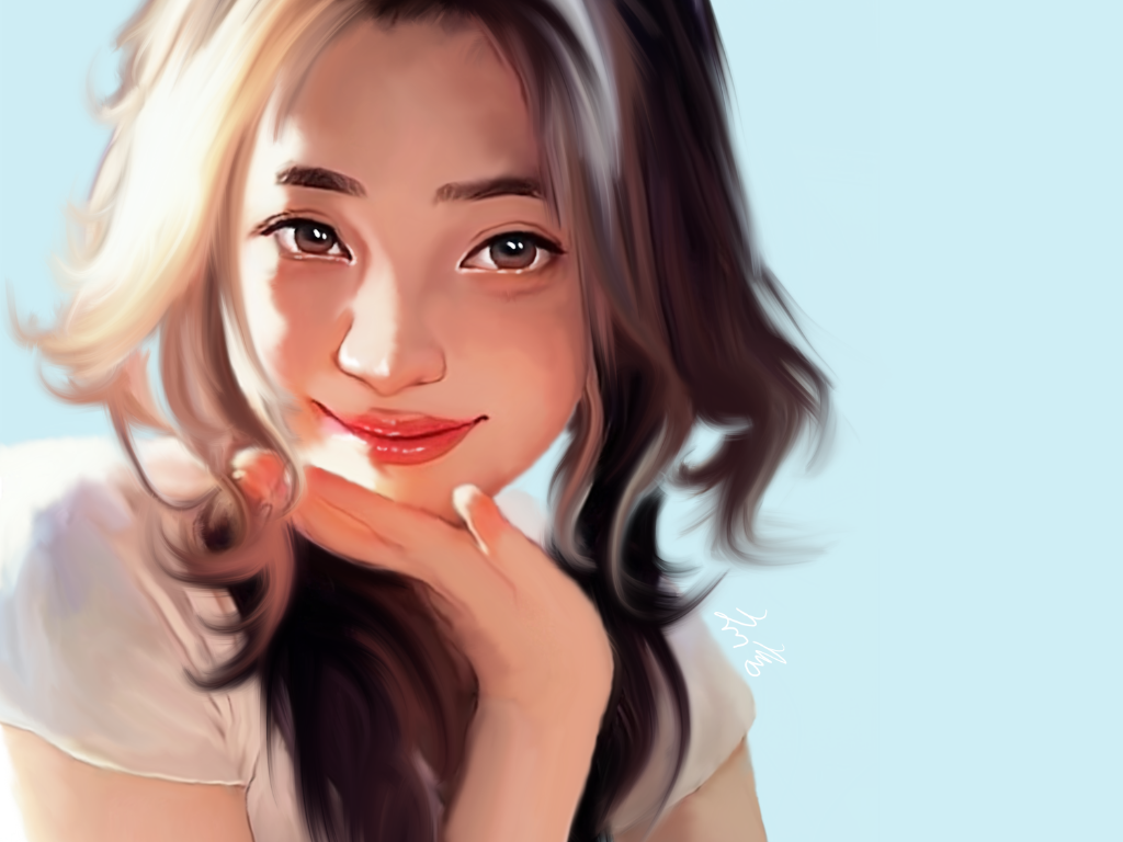 头像插画_启言-站酷ZCOOL