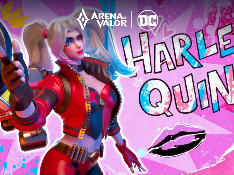 AOV × DC｜小丑女来袭！_嘉伯乐Combo-站酷ZCOOL