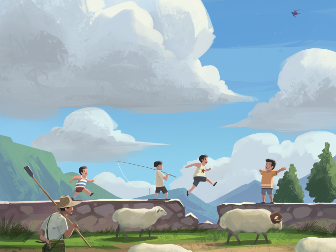 夏天2_CZH-时光机-站酷ZCOOL