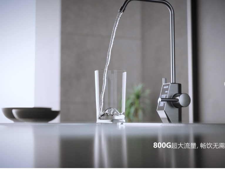 美的COLMO净水器MAGIC精微智显D8净水机_微尘CG动画-站酷ZCOOL