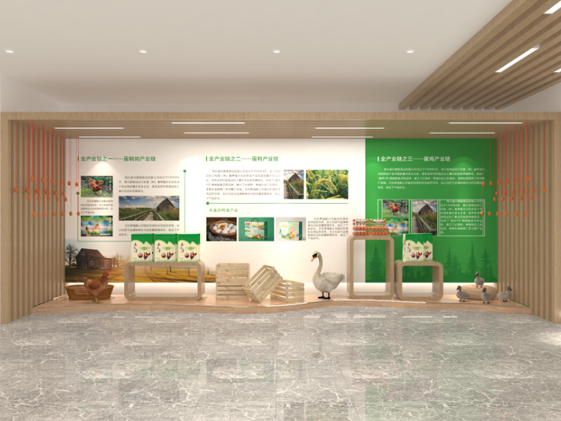 展厅 农产品 蛋文化展厅_islanin-站酷ZCOOL