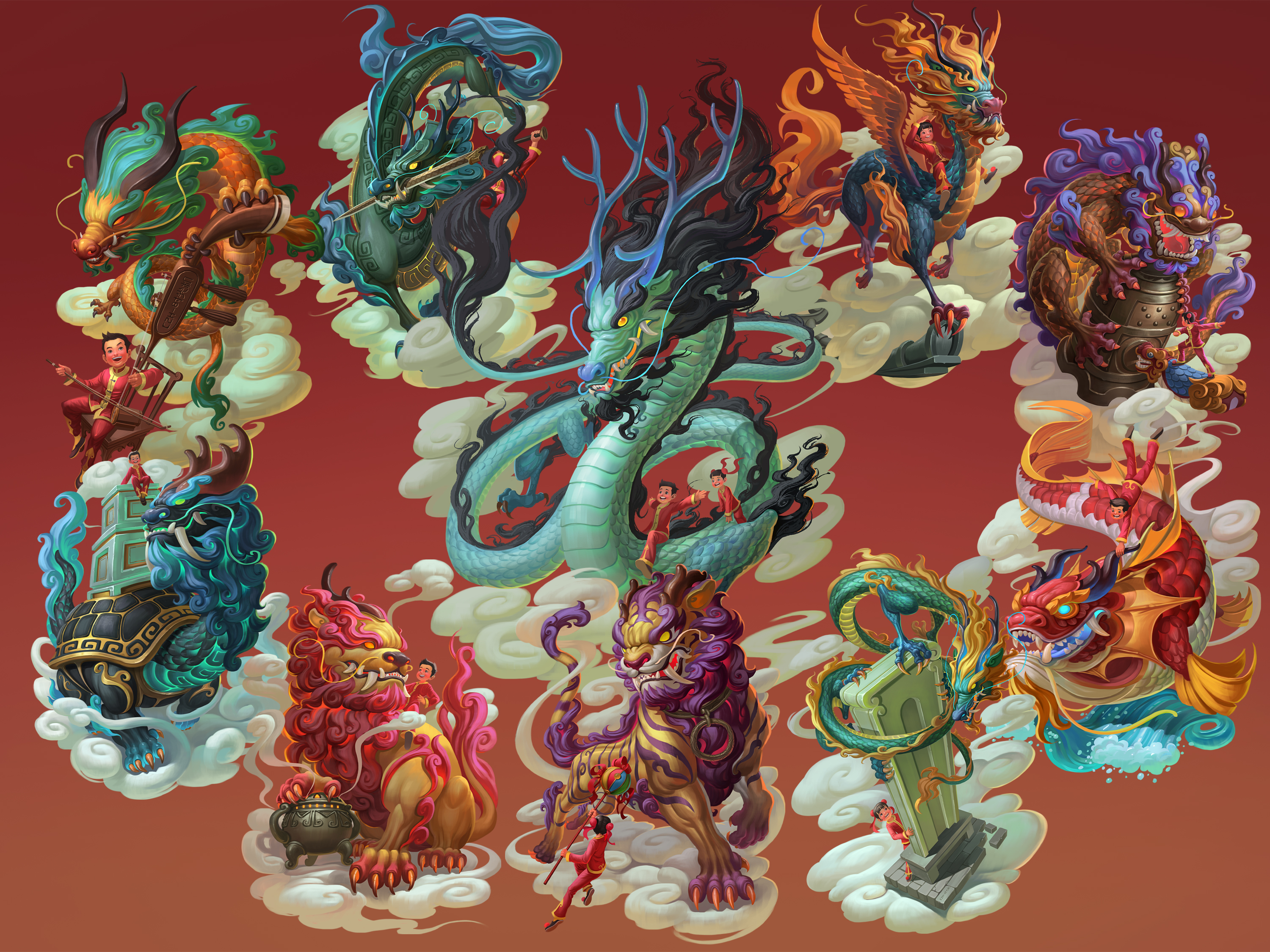 有龙则灵- MADverse数字艺术展作品选拔赛 - 站酷（ZCOOL）