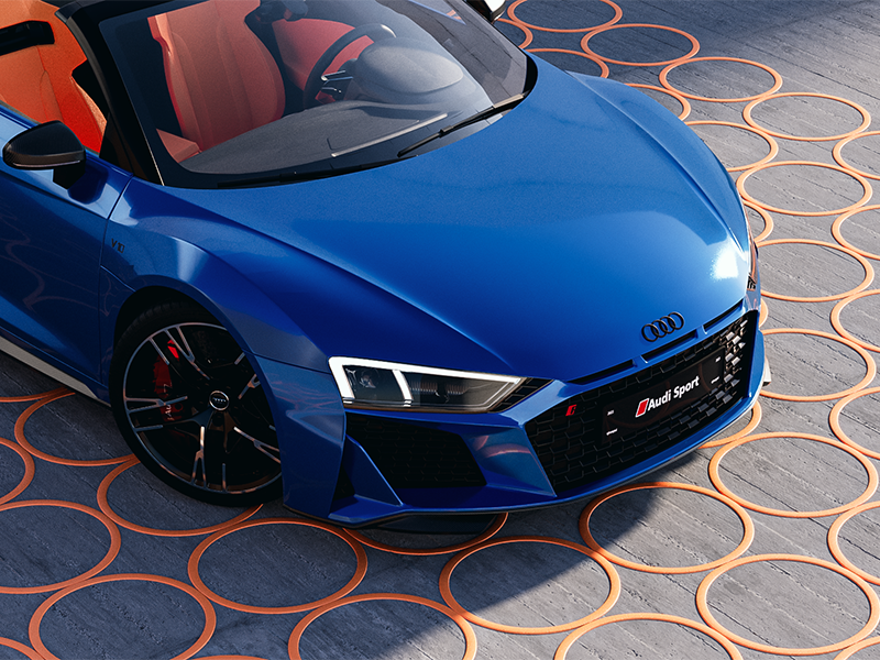 Audi R8_董東東-站酷ZCOOL