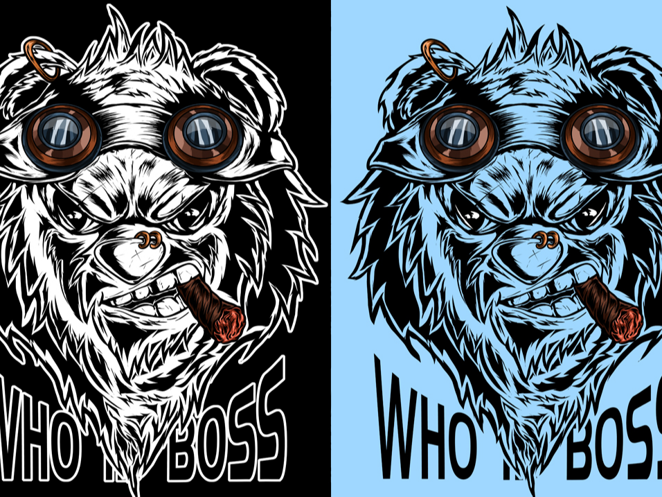 原创插画 熊老板_pic2019-站酷ZCOOL