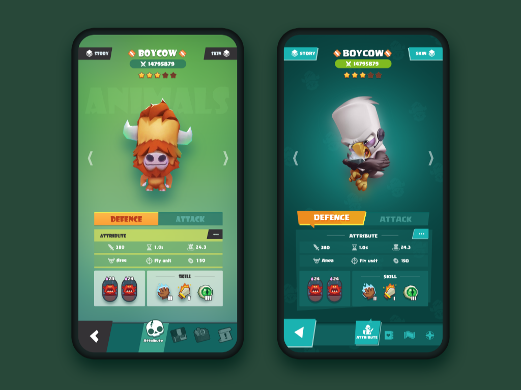 zooba扁平卡通风格_开小伞-站酷ZCOOL