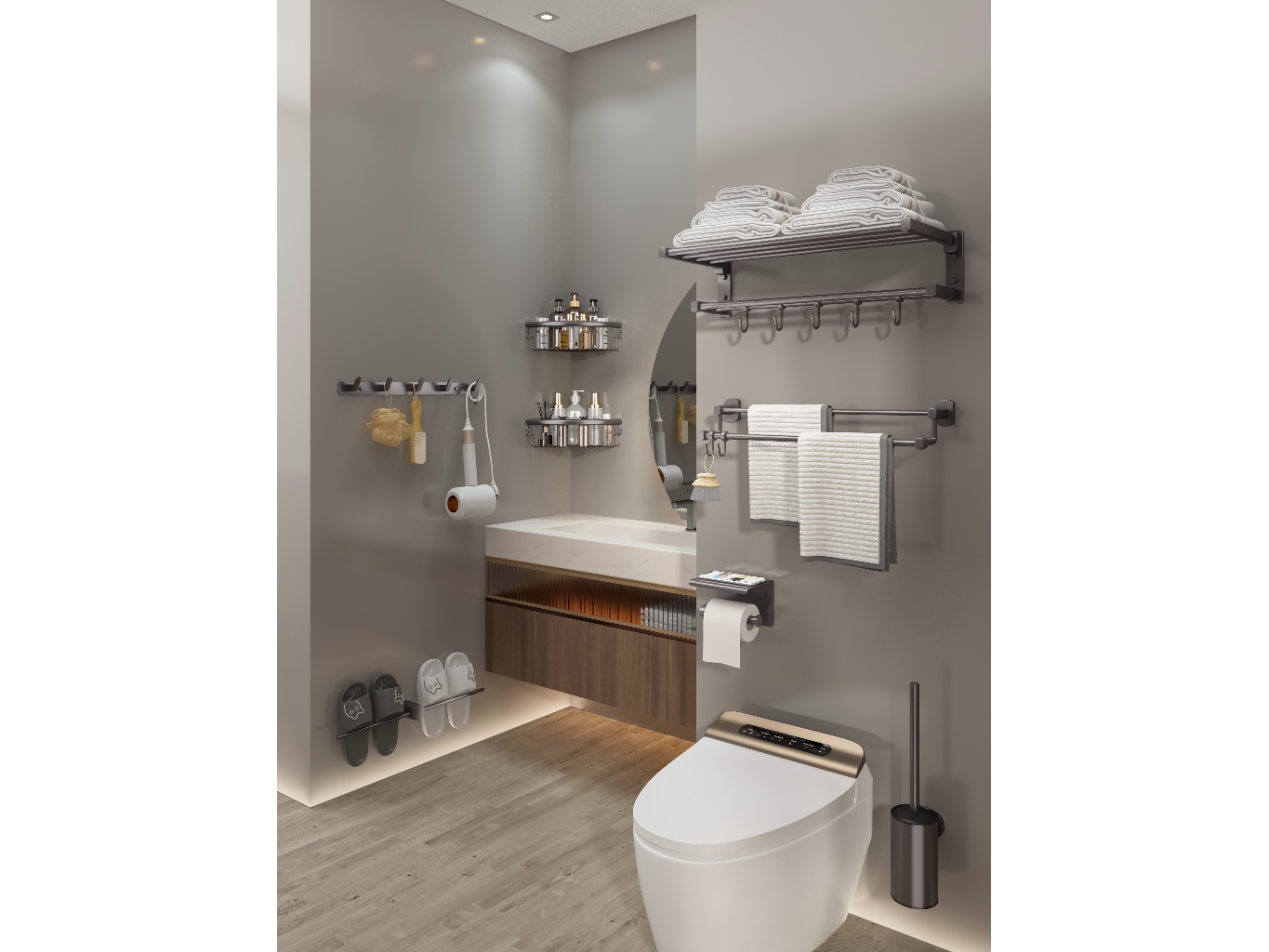 原创作品-卫浴用品套装渲染_岁岁dylm-站酷ZCOOL