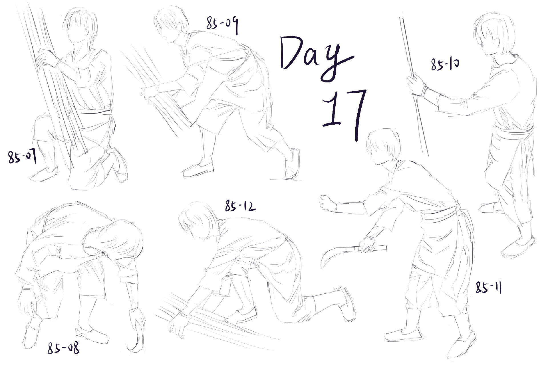 #速写60天挑战赛# day17@速写班长_Karolla-站酷ZCOOL