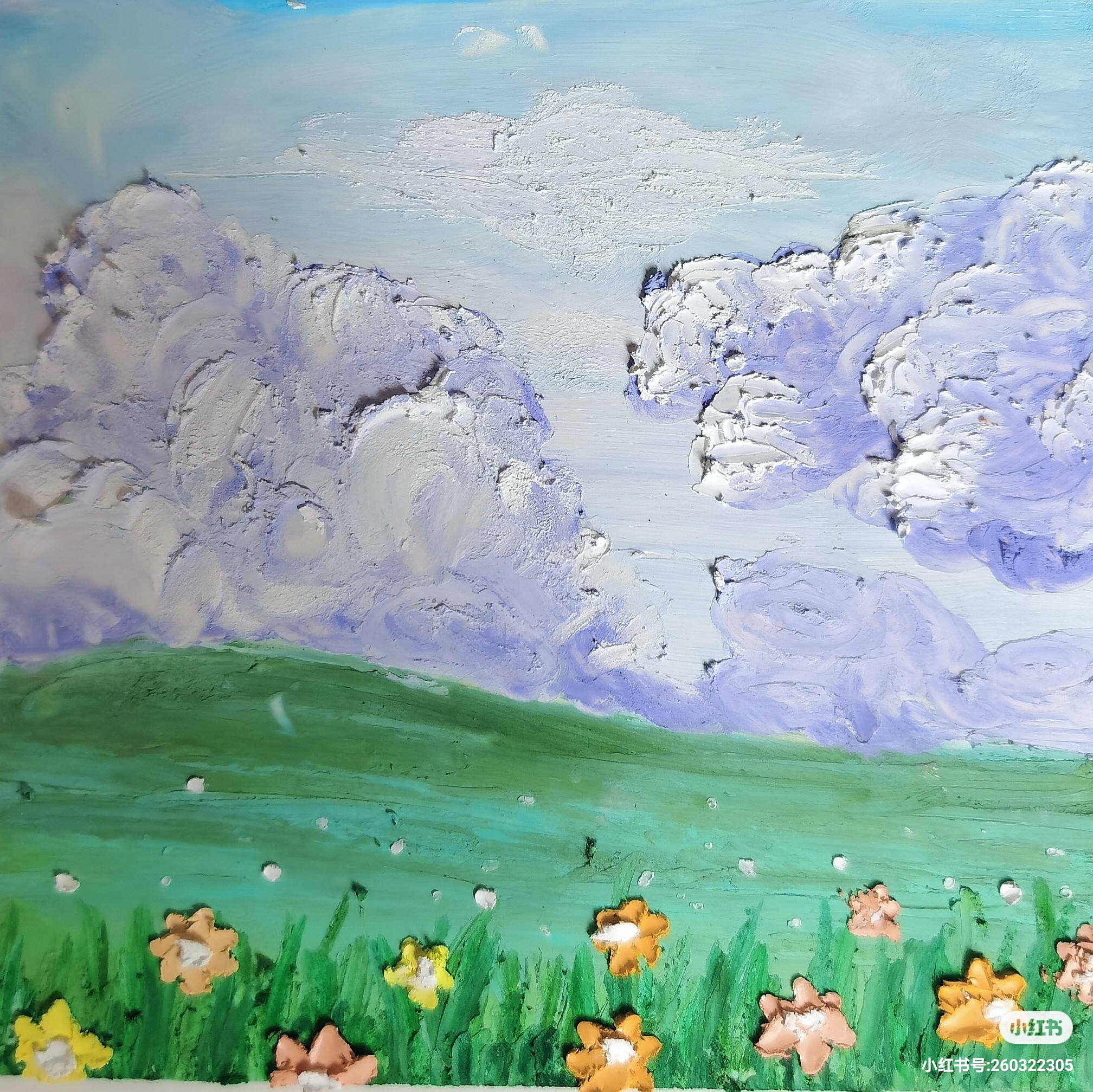 油画棒小画_楠小南-站酷ZCOOL